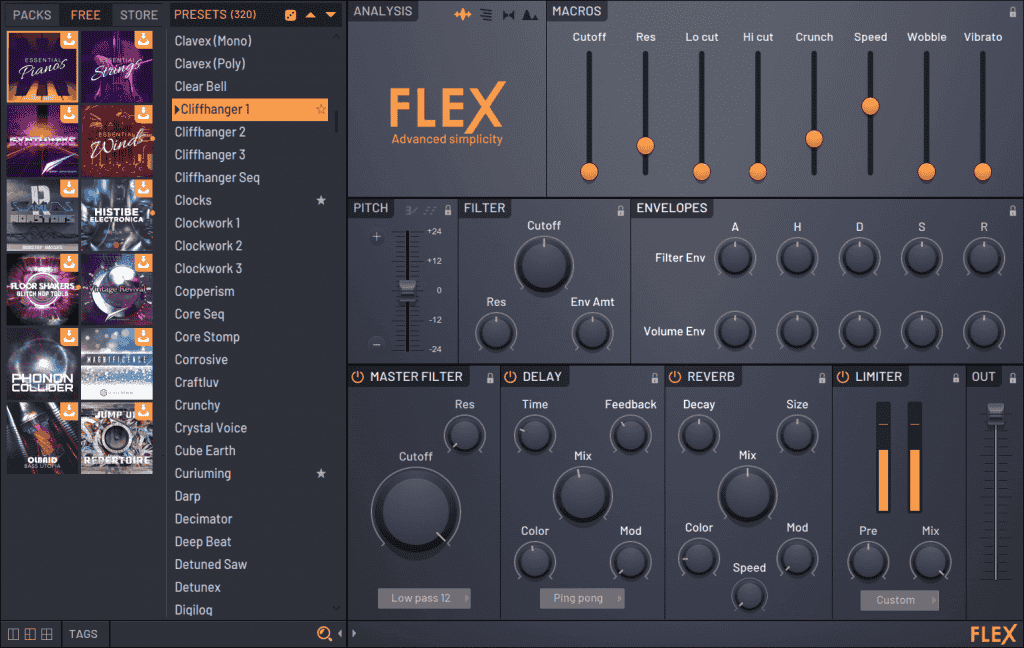 Tổng hợp thư viện âm thanh có trong FLEX của FL Studio