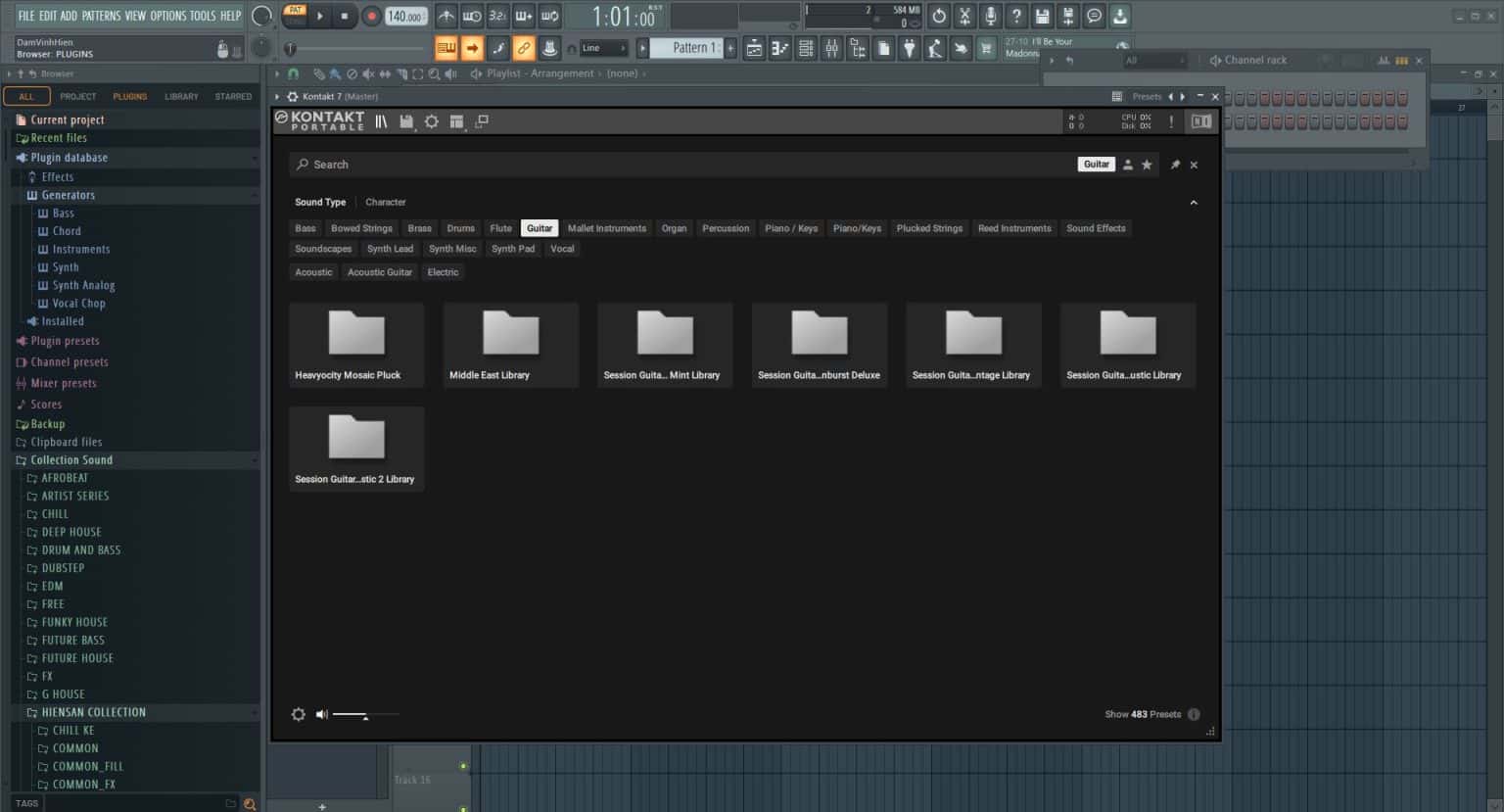 Hướng dẫn sử dụng Kontakt 7 và cách add thư viện | FL Studio