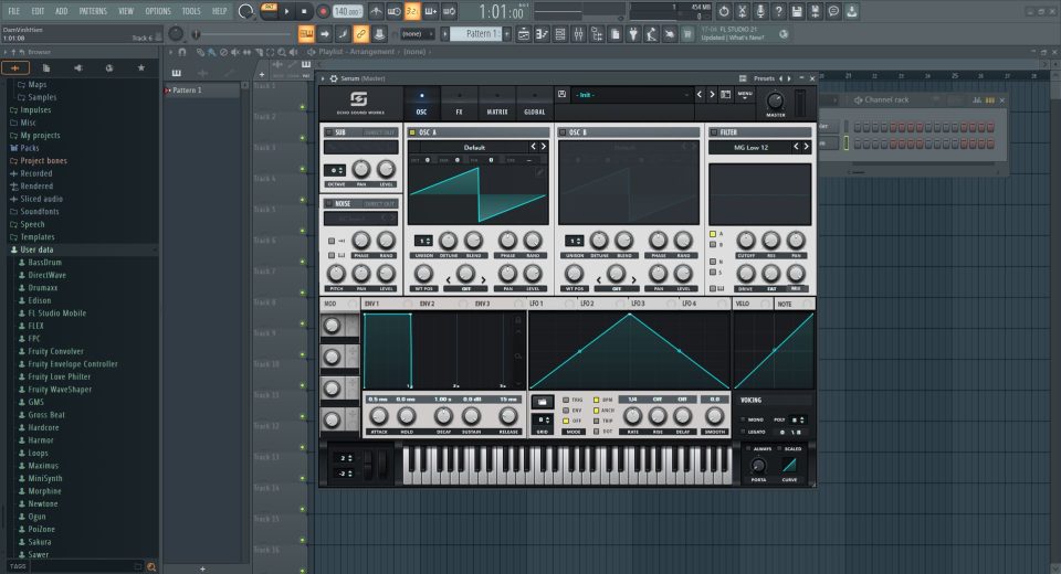 Hướng dẫn thay đổi giao diện Skin FL Studio, Serum, Sylenth1